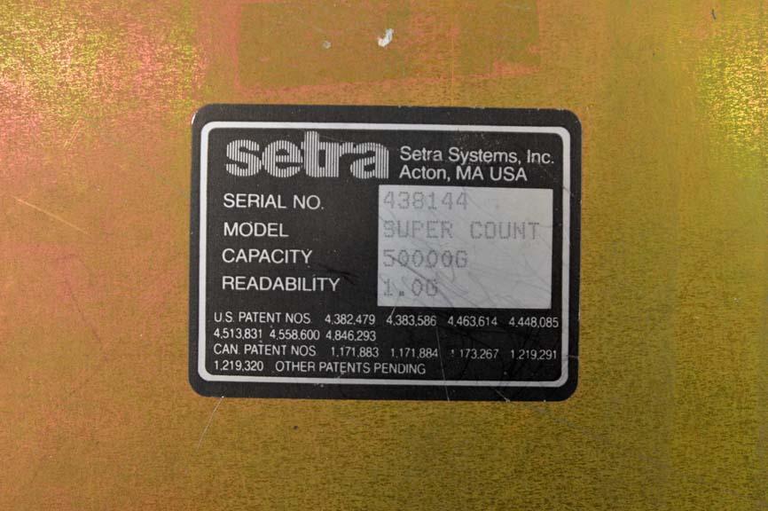 Lot #80: Setra Super Count High Resolution Counting Scale - WireBids
